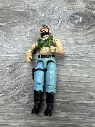 Vintage, Hasbro, GI JOE Action Figure 1985 (v1) Ripper Dreadnok Bin 35 ...