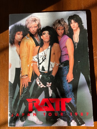 Ratt - Japan Tour 1987 Tour Book Concert Program - Dancing Under Cover ...