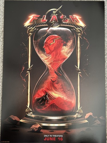 The Flash Worlds Collide Original Screener Print Movie Poster | eBay