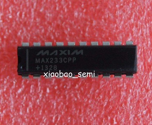 10pcs MAX233CPP +5V-Powered Multichannel RS-232 Drivers/Receivers ...