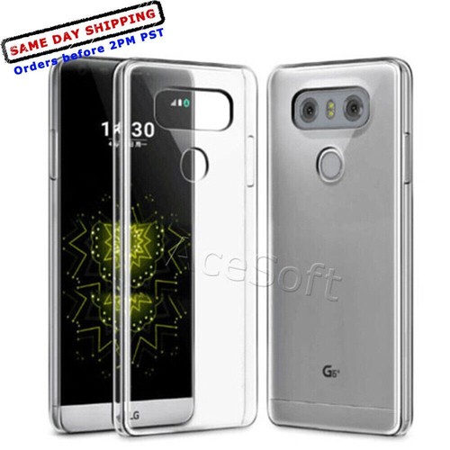 Flexible Clear Silicone TPU Protective Case Cover for T-Mobile LG G6 ...