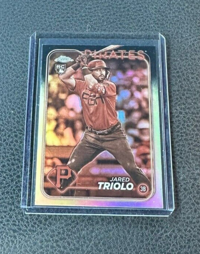 2024 Topps Chrome Jared Triolo Rookie Sepia Refractor | eBay
