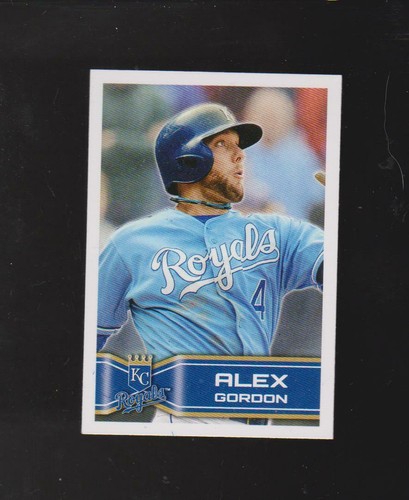 2014 Topps Stickers #73 Alex Gordon card, Kansas City Royals | eBay