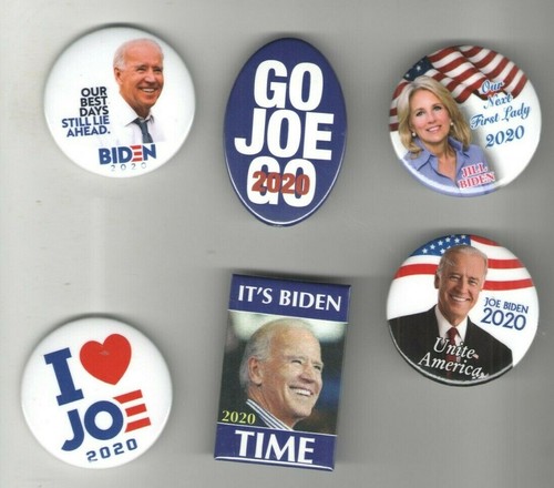 2020 pin JOE BIDEN 6 pinback President Campaign button | eBay