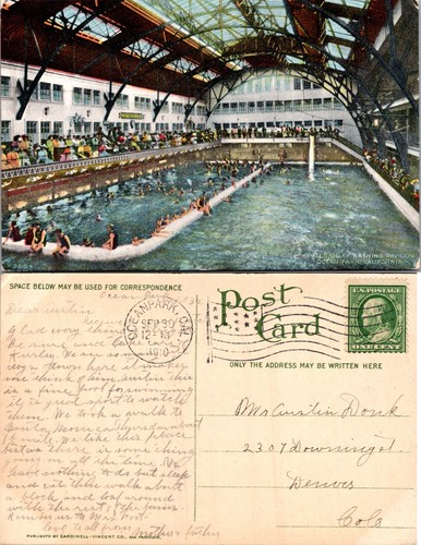 Elks Natatorium Swimming Pool Boise Idaho ID Postcard | eBay
