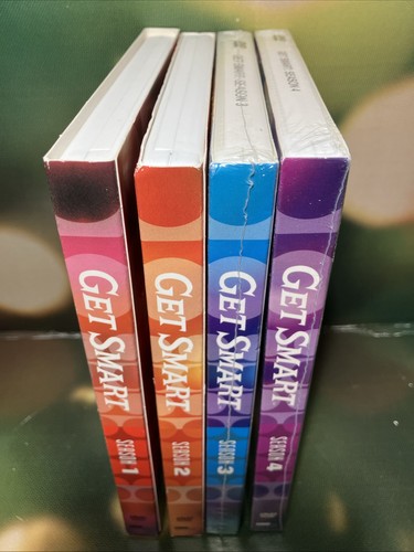 Get Smart DVD Season 1 2 3 4 HBO 2008 Agent 99 Chief Fang Original ...