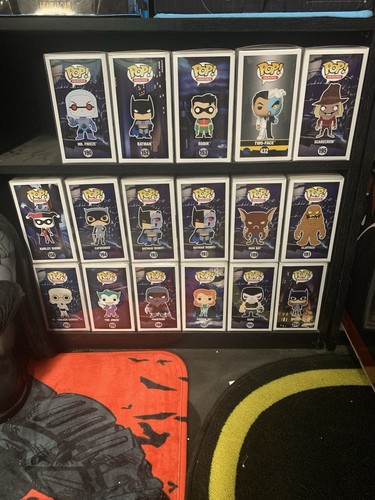Batman Funko Pops Complete Set Animated Series Lot Of 17 Figures | eBay