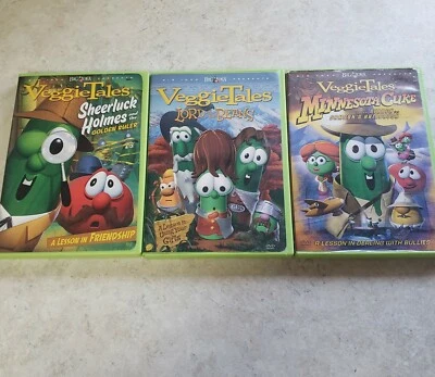 VEGGIE TALES DVD Lot 3 DVDS The Lord Of | Grelly USA