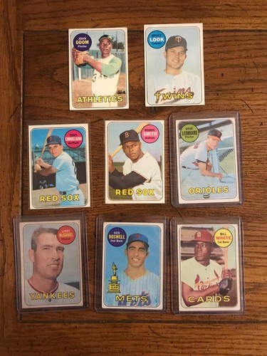 Bruce Look 1969 Topps Baseball Card (Sale Is For One Card In Title ...