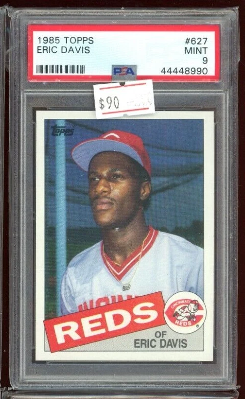 Eric Davis 1985 Topps #627 Base Price Guide - Sports Card Investor