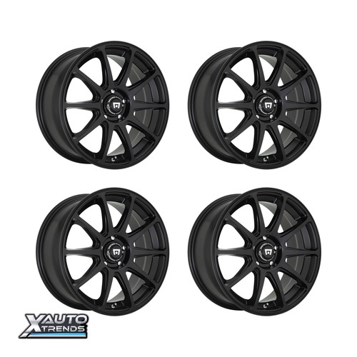 Motegi MR127 Cs10 Satin Black 17X8 5X114.3 38mm (Set of 4) | eBay