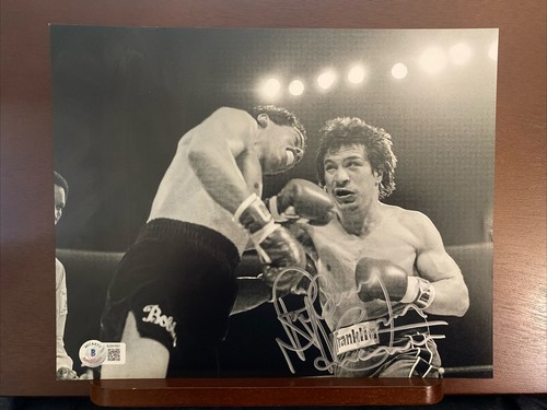 Ray “Boom Boom” Mancini Signed Autographed 8X10 Photo COA BAS Beckett # ...