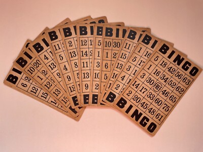 Bingo Game Cards for sale | eBay