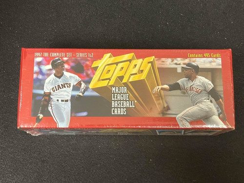1997 TOPPS BASEBALL FACTORY SEALED COMPLETE CARD SET SERIES 1 & 2 | eBay