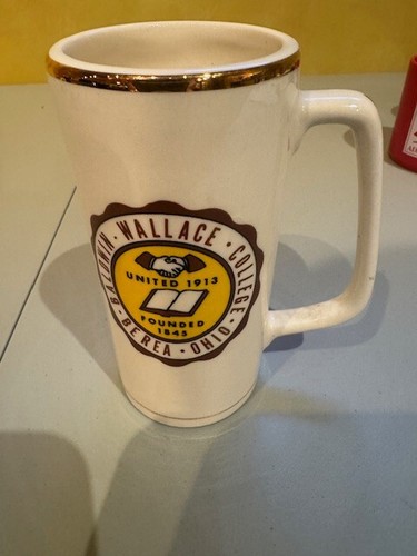 Vintage Baldwin Wallace College Ceramic Coffee Mug Ohio | eBay