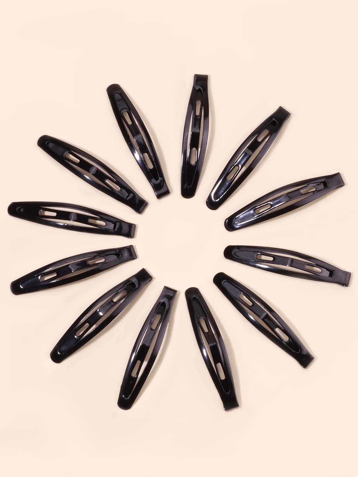 Scunci 2" No-Slip GripNo Damage No Tangle Hair Clippies Metal Snap Clip ...