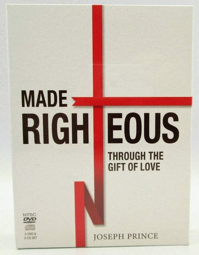 Made Righteous Through The Gift of Love by Joseph Prince (2-DVDs/3CDs ...