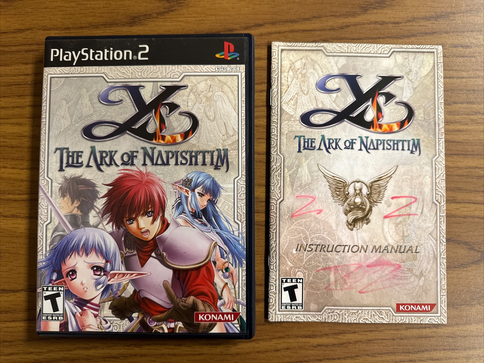Ys The Ark of Napishtim Value - GoCollect (playstation-2-ps2-ys-the-ark ...