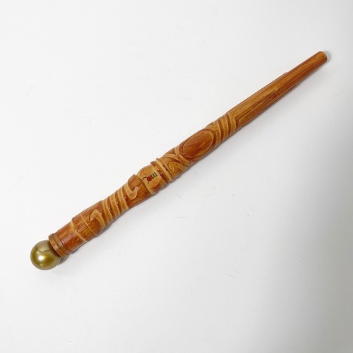 MagiQuest Brown Wand Great Wolf Lodge Magic Quest Wizard Gold Topper | eBay