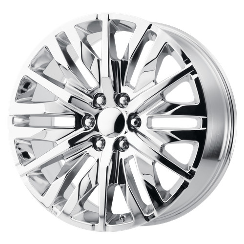 20x9 Performance Replicas PR198 Chrome Wheel 6x5.5 (24mm) 757558760565 ...