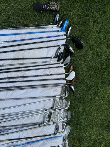 Wide assortment Of Golf Clubs Lots Of Irons, Putters, All Cleaned ...