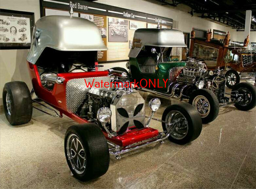 "Chuck Miller" "Red Baron" 1960's Custom "T" Bucket Show Car PHOTO! #(7 ...