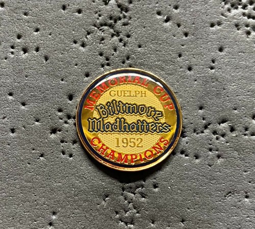 Guelph Biltmore Madhatters 1952 Memorial Cup Champions OHL Hockey Pin ...