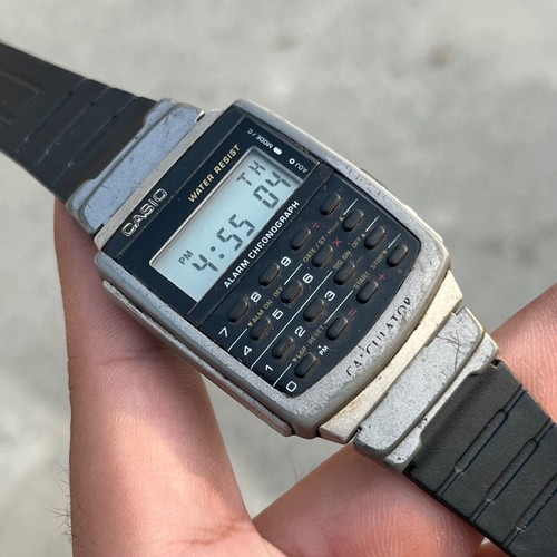 Vintage Casio Calculator Digital Watch Made in japan men’s watch CA-56 ...