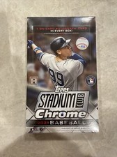 2022 Topps Stadium Club Chrome Baseball Checklist, Set Info, Box