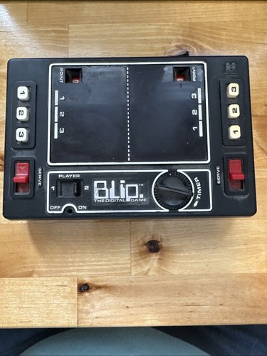 Vintage 1977 Tomy BLIP The Digital Game - Handheld 2 Player - Tested ...