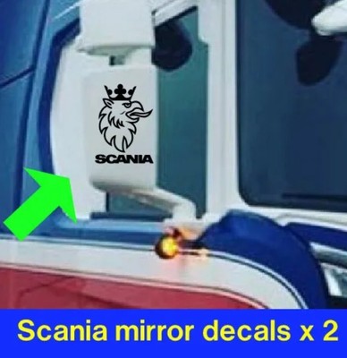 Scania Stickers in Car Exterior Styling Badges, Decals & Emblems for ...