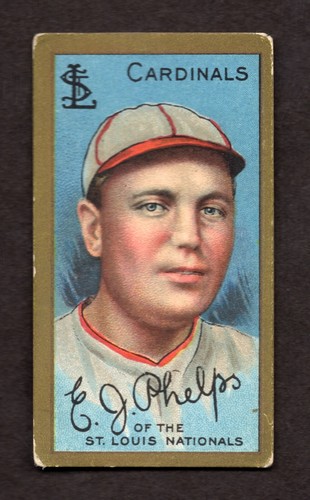1911 T205 Gold Border Edward Phelps St. Louis Piedmont Back | eBay