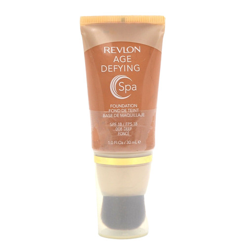 Revlon Age Defying Spa Foundation SPF 18 008 Deep 1 fl.oz | eBay