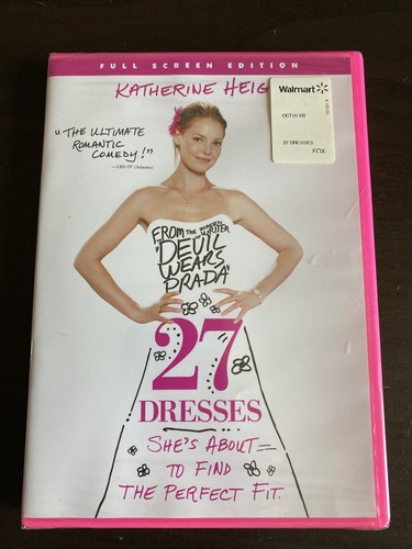 27 Dresses (DVD, 2008, Full Frame) Brand New And Factory Sealed ...