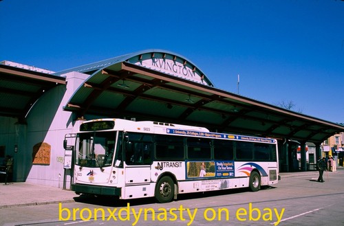 NJ Transit NABI 5823 Irvington NJ Original Fujichrome Bus Slide 2024 | eBay