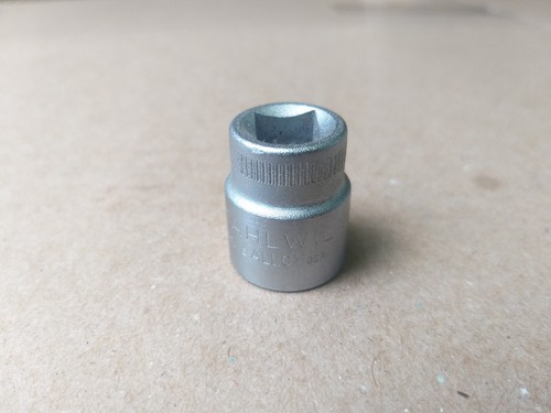 Stahlwille 15mm Shallow 3/8" Drive 6 Point Chrome Socket 456-15 Made in ...