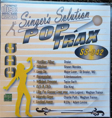KARAOKE POP ALL STARS 042 CDG DRAKE MAJOR LAZER SHAWN MENDES TAYLOR ...