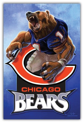 Chicago Bears NFL Car Bumper Sticker Decal- 3'' or 5'' | eBay