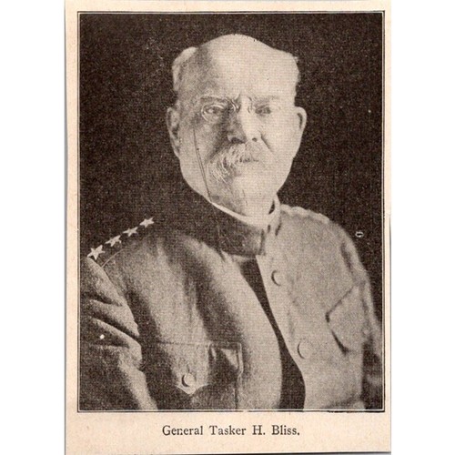 General Tasker H. Bliss WWI 1919 Book Plate Print SAI4-M22 | eBay