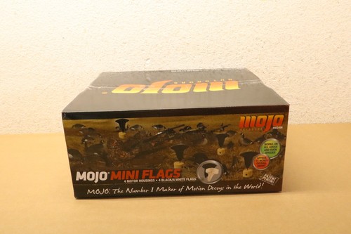 Mojo Outdoors Goose Mini Flags, Canada and Snow Goose, Black and White ...