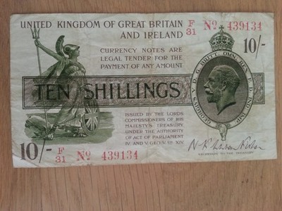 british ten shilling note products for sale | eBay UK