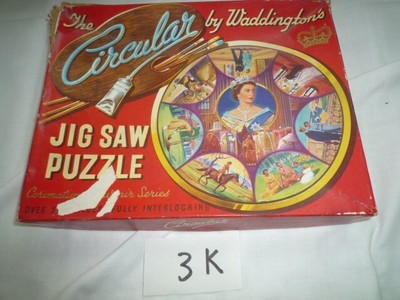 Waddingtons Circular Puzzle in Vintage Puzzles for sale | eBay