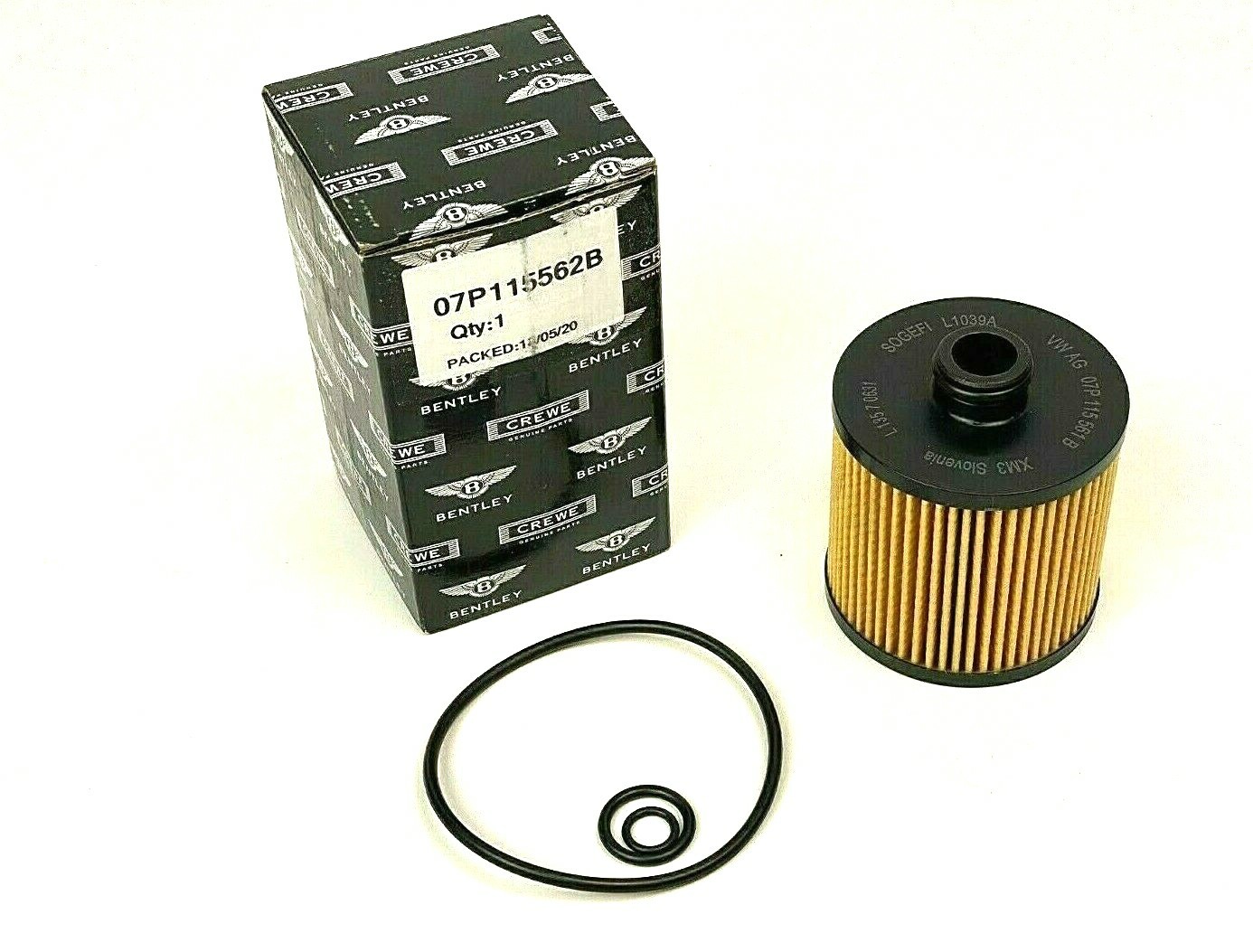 Bentley Genuino Bentayga Filtro de aceite OEM # 07P115562B | eBay