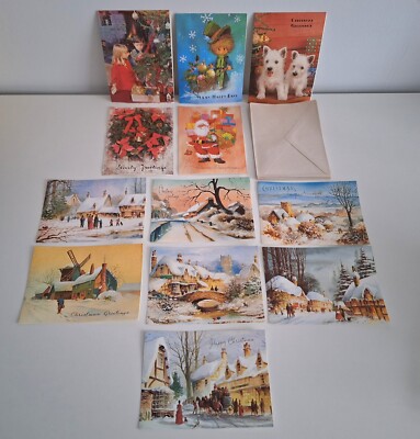 Vintage Christmas Cards for sale | eBay