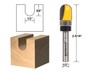 1/4" Radius Core Box Template Router Bit - 1/4" Shank - Yonico 14956q ...