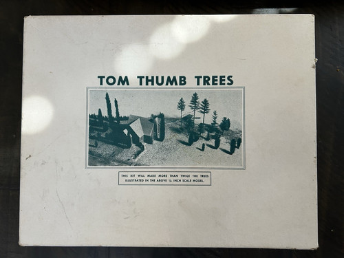 Vintage Tom Thumb Trees For Modelers Incomplete | eBay