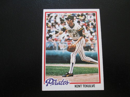 KENT TEKULVE 1978 TOPPS BASEBALL CARD # 84 NM | eBay