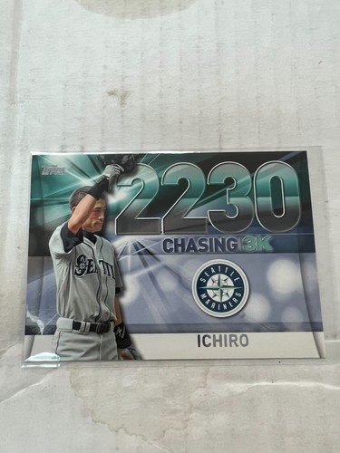 Ichiro 2016 Topps Chasing 3000 #3000-22 NrMt | eBay