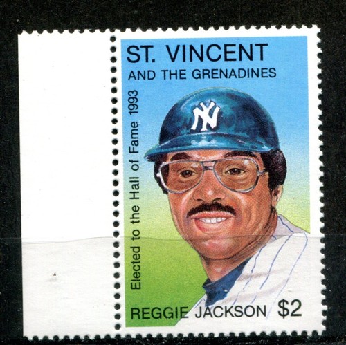 ST. VINCENT 1993, BASEBALL "HALL OF FAME" REGGIE JACKSON, Scott 1965 ...