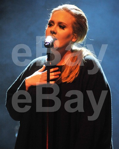 Adele "Singer Live" 10x8 Photo | eBay